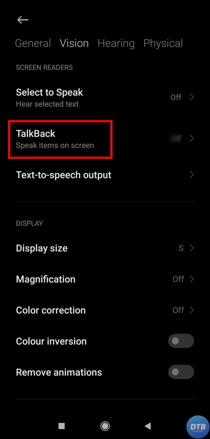 2 Ways to Fix Talkback is On in Redmi Phones