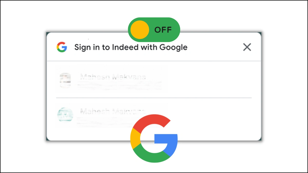 4 Ways to Turn Off "Sign in with Google" Prompt on Websites